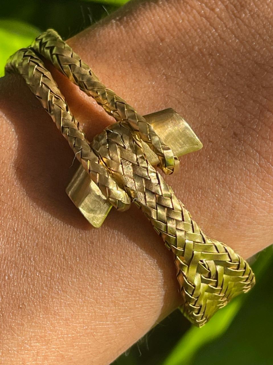 Cordillera Bracelet in 18 Karat Gold – Caro Wilson